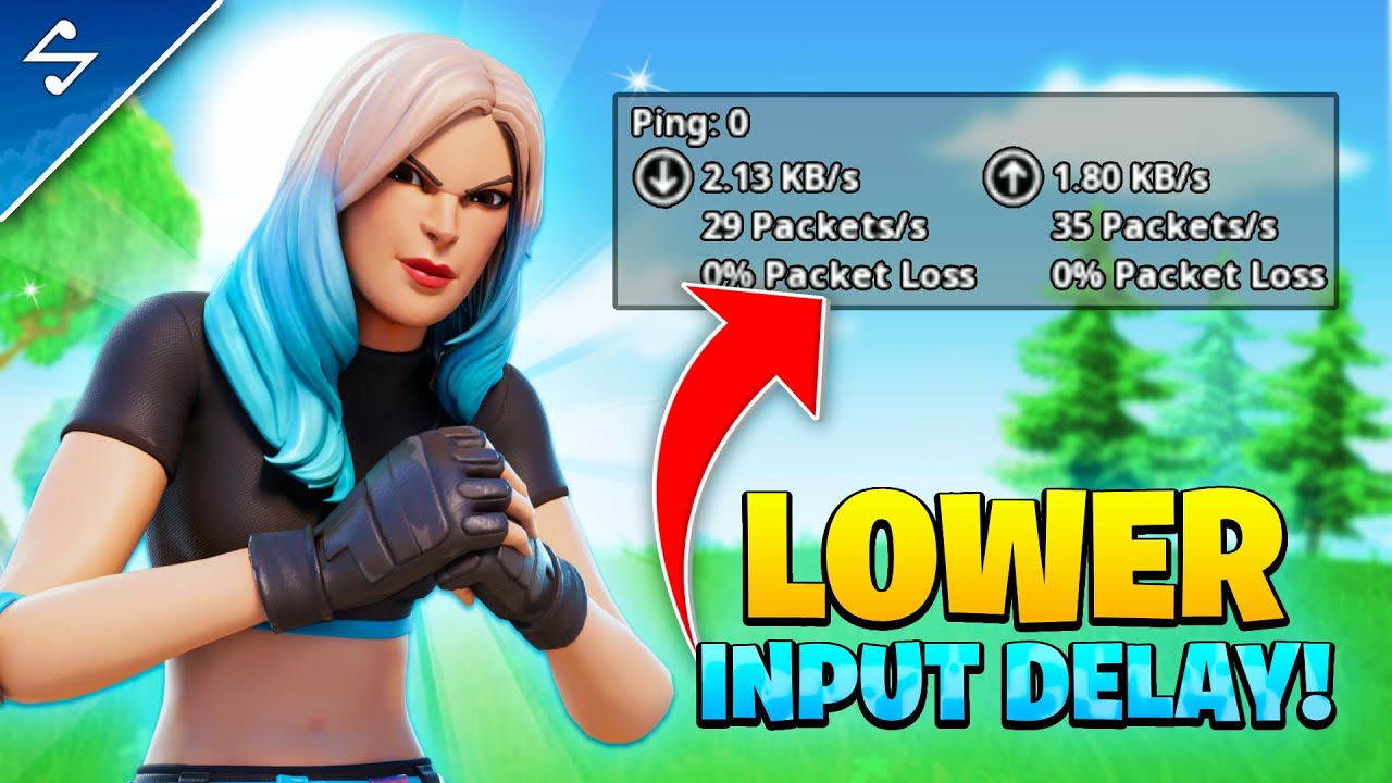 How To LOWER Input Delay In Chapter 3! - FULL INPUT DELAY & Ping ...