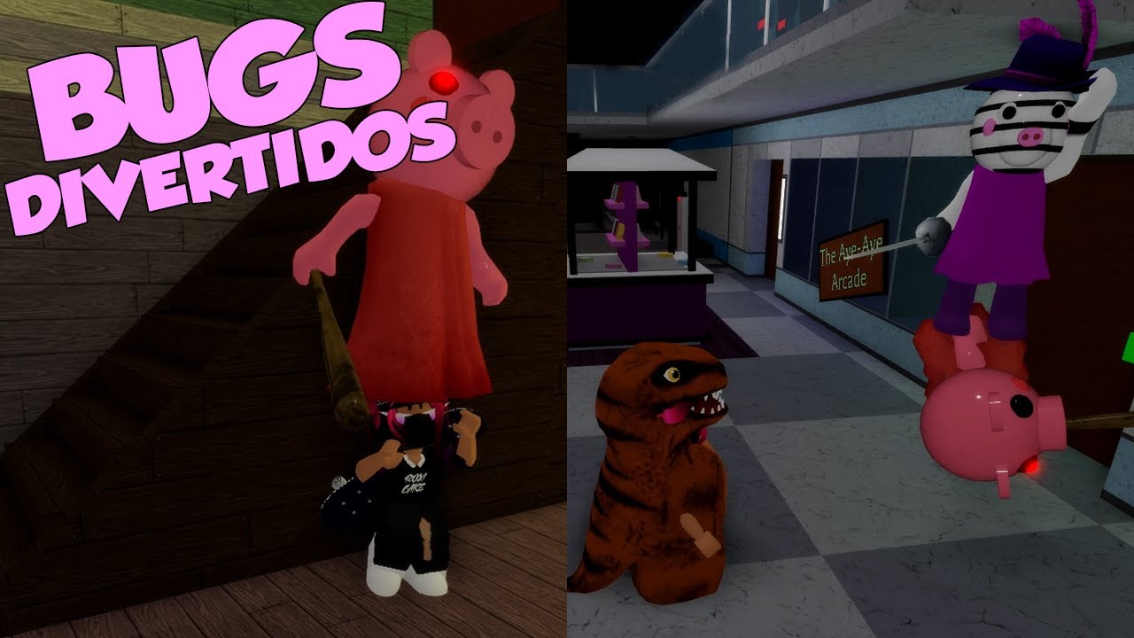 PIGGY NUEVOS BUGS RAROS Y MOMENTOS DIVERTIDOS // FUNNY ROBLOX VIDEO ...