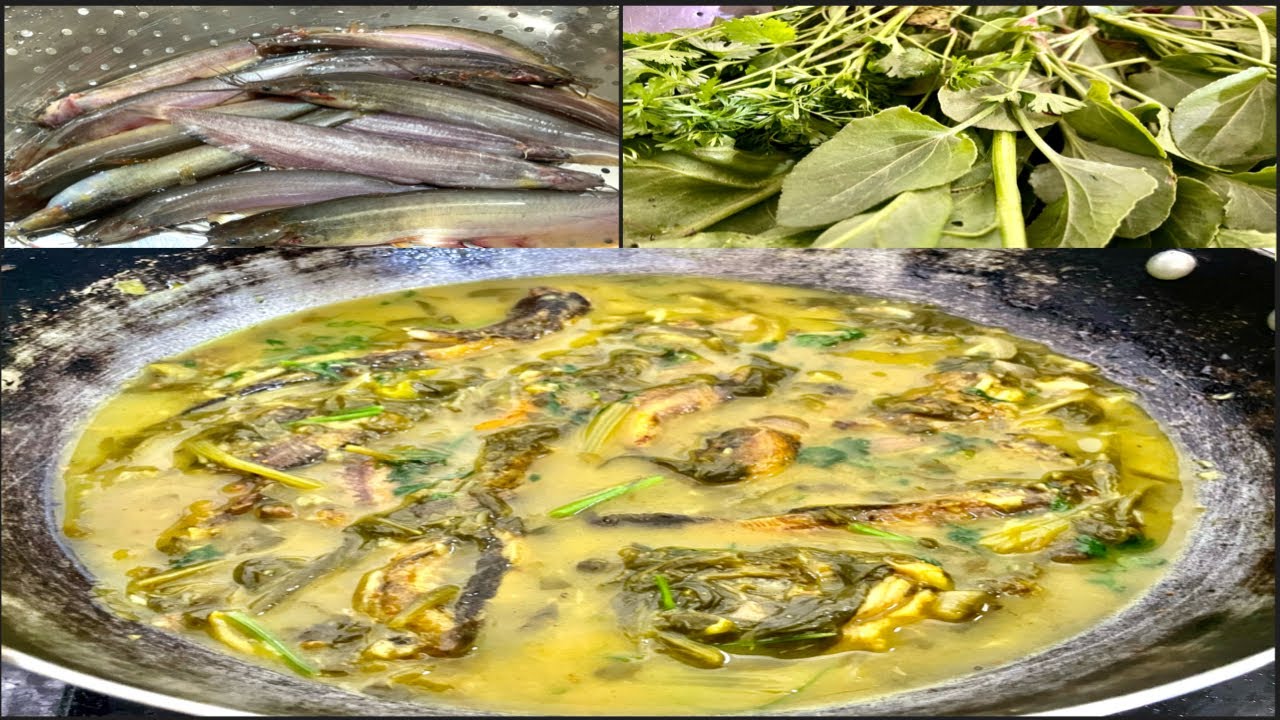 Spinach With Catfish Recipe !! Easy and Simple Fish Curry Recipe ...