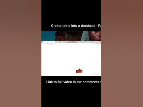 Create Table into Mysqli Database - Part 3#create #table #mysqli #database - YouTube