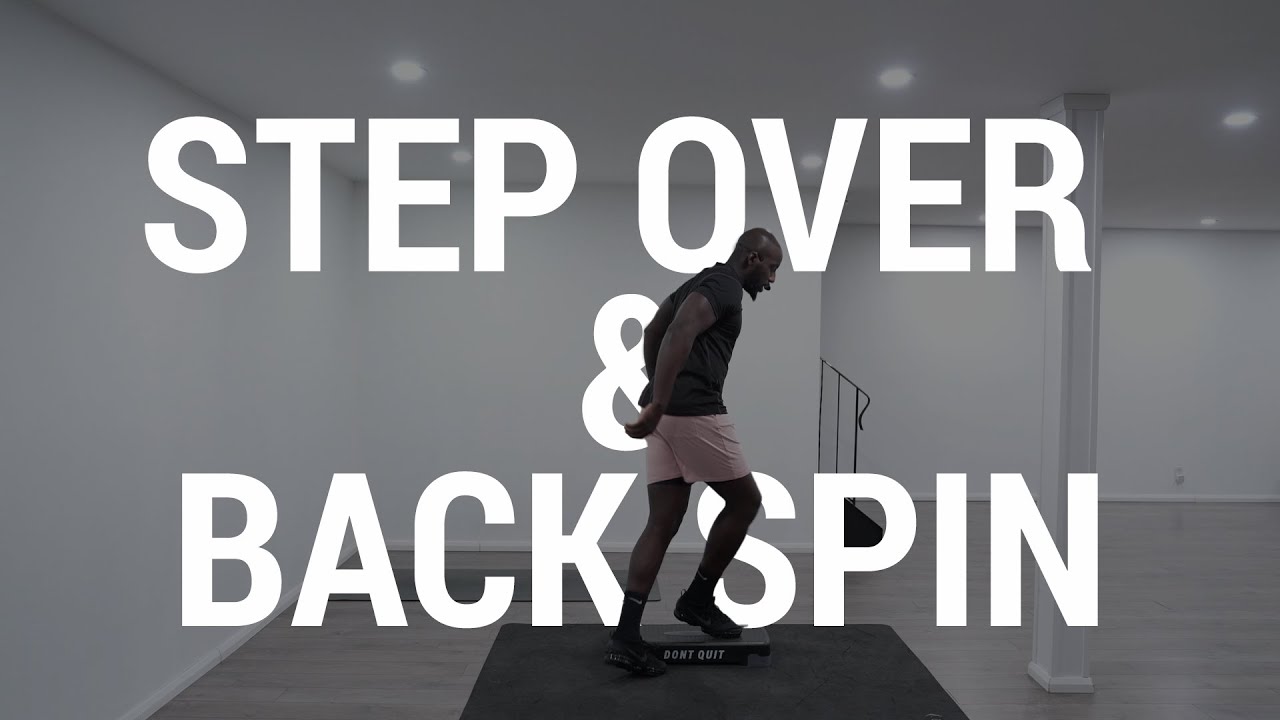Step over & back spin (tutoriel #12) - YouTube