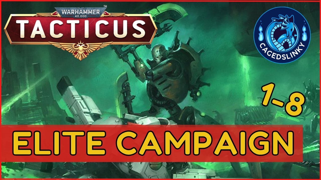 Warhammer 40k Tacticus | Indomitus Elite Campaign 1 - 8 | Gameplay ...