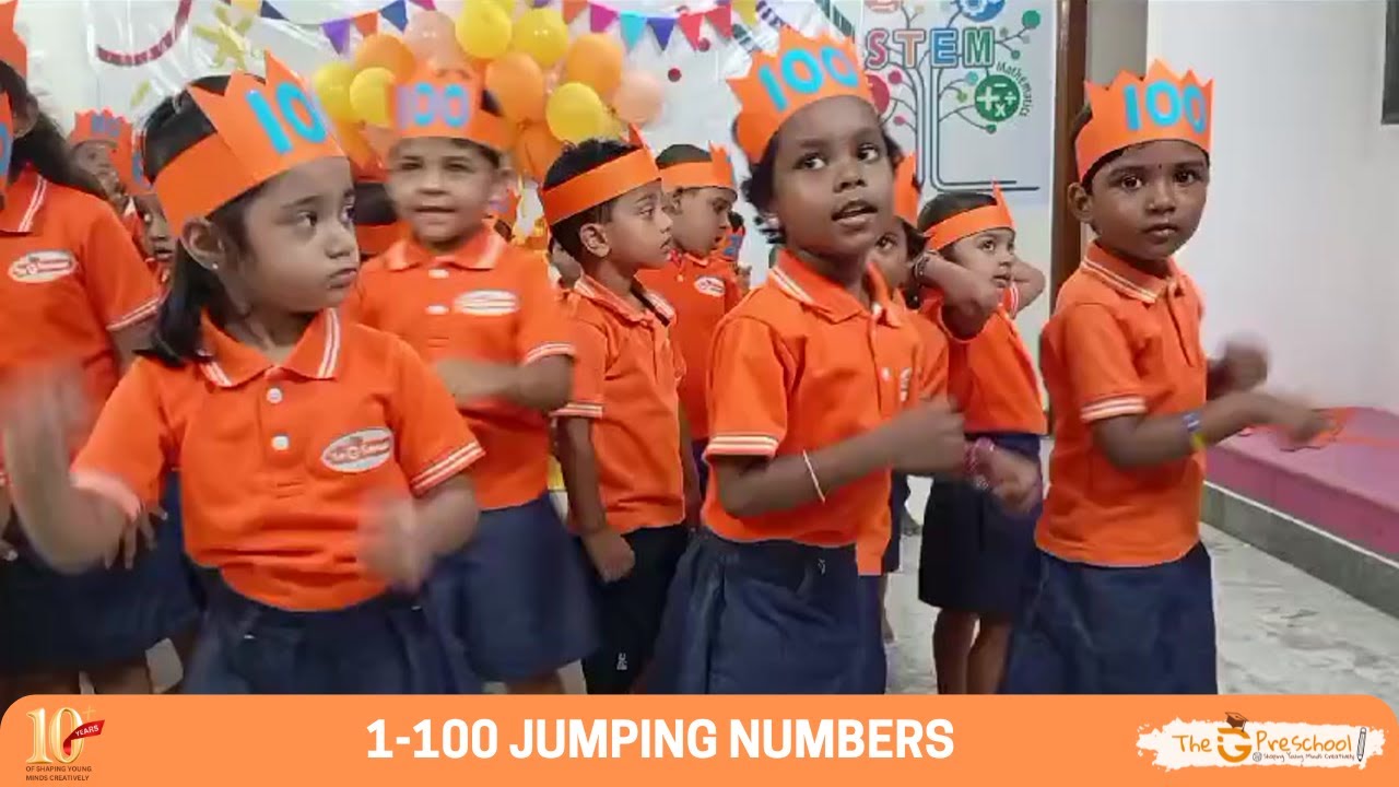 1 100 Jumping Numbers - YouTube