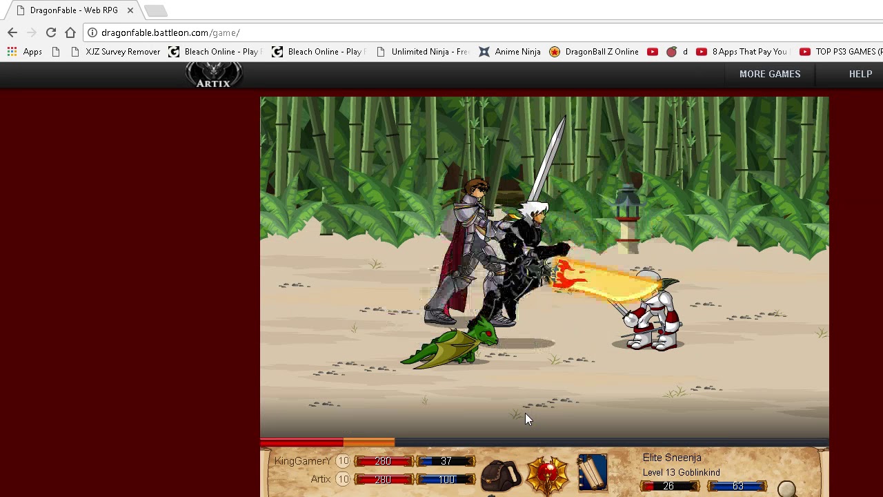 DragonFable Wind orb (Return the Scrolls) - YouTube