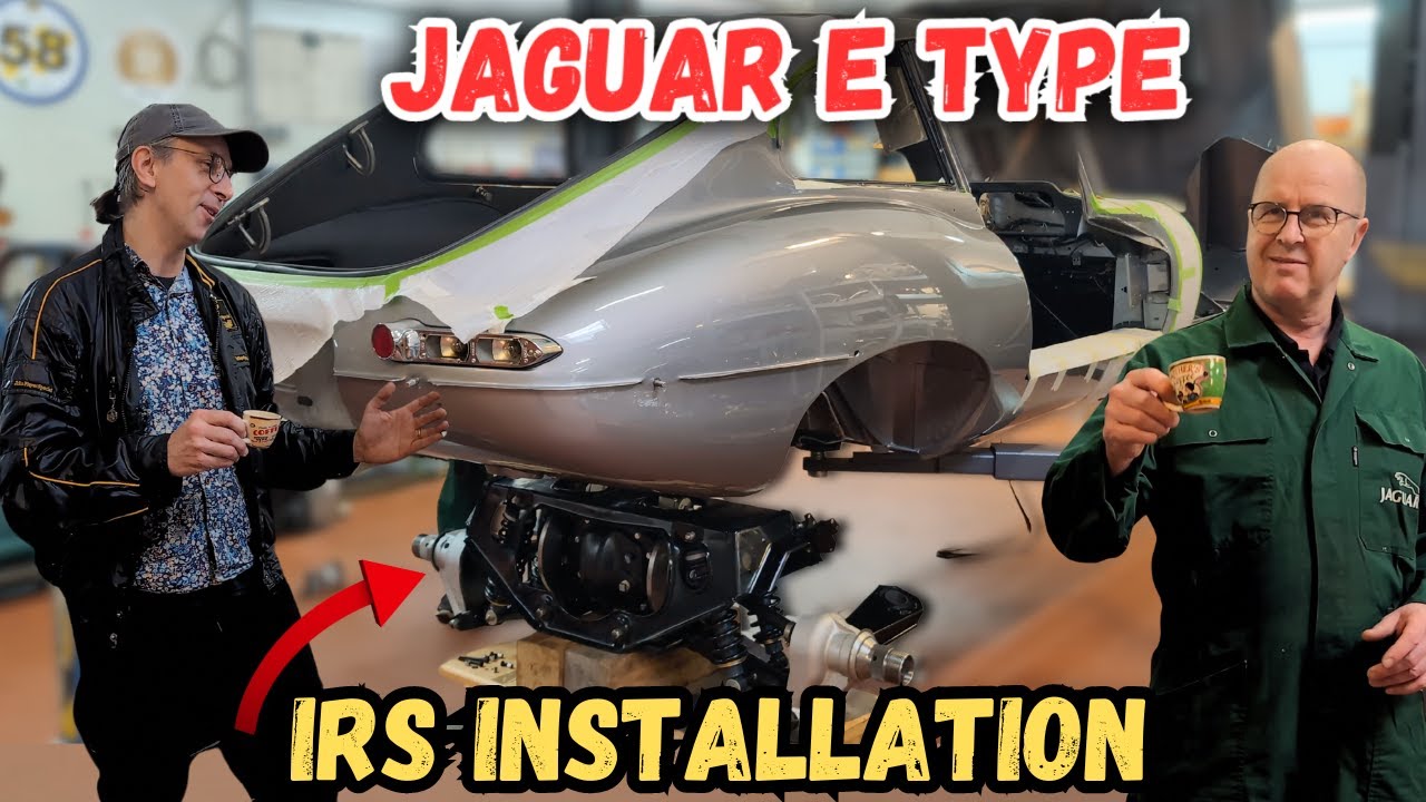 Jaguar E-Type - Installing IRS with Richard Michael Owen - DIY ...