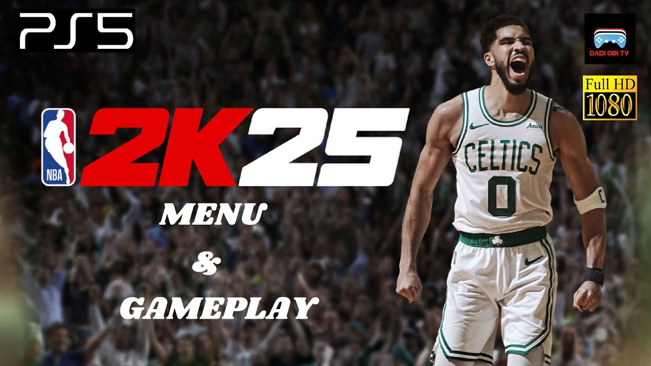 NBA 2K25 PS5 MENU AND GAMEPLAY - YouTube