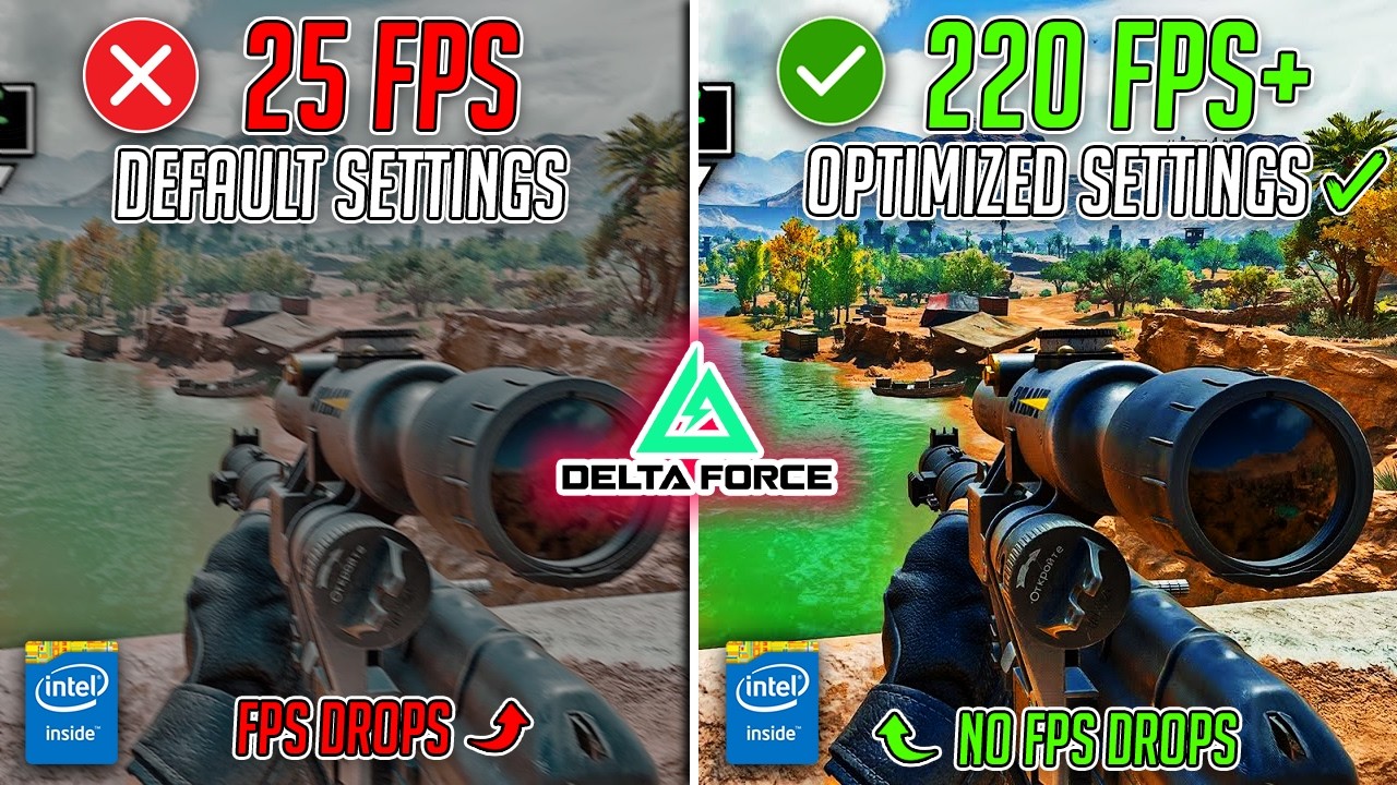 Delta Force - Best Settings to Fix Lags and Stutter on ANY PC! | Max FPS Guide - YouTube