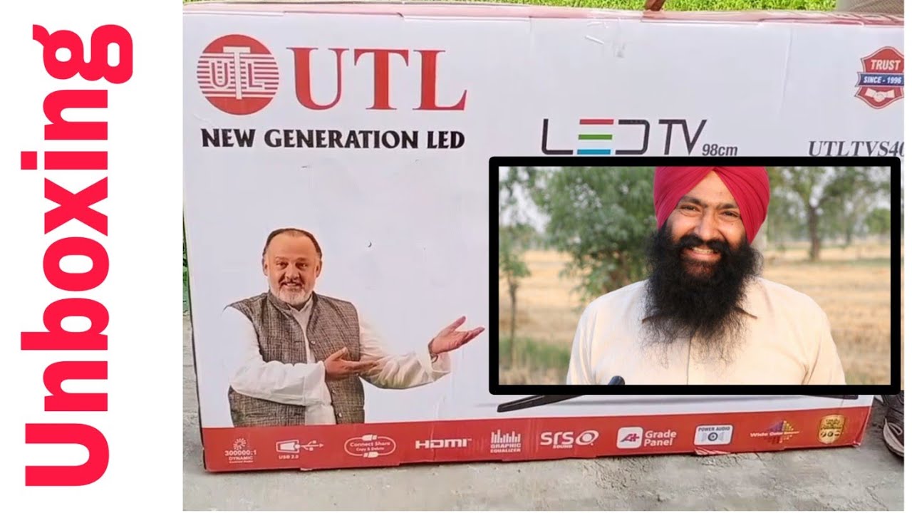 UTL Smart LED TV #unboxing #Best #LED #tv #2020 - YouTube