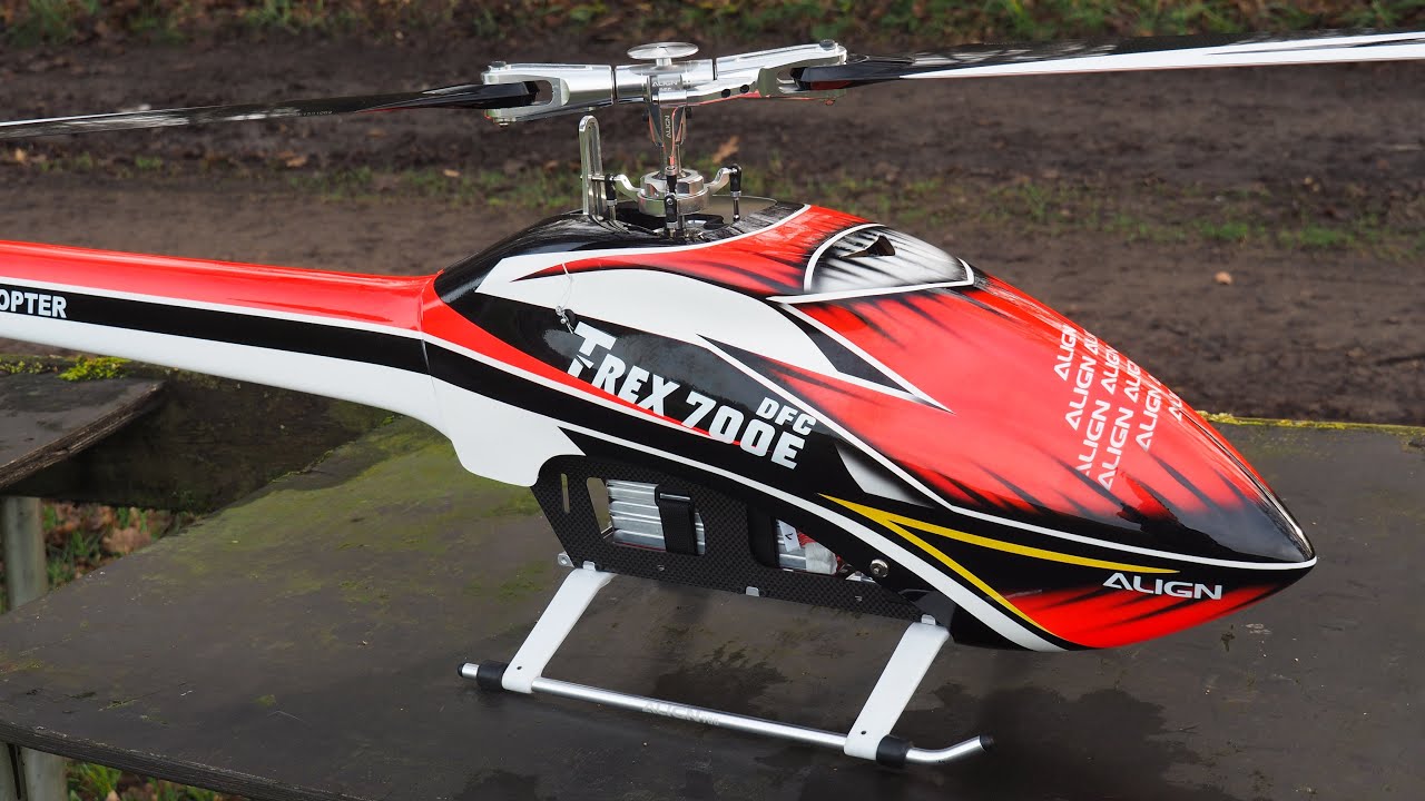 Thomas Petschel ALIGN T-Rex 700 DFC HV Speed Fuselage Fun Fly 05_12 ...