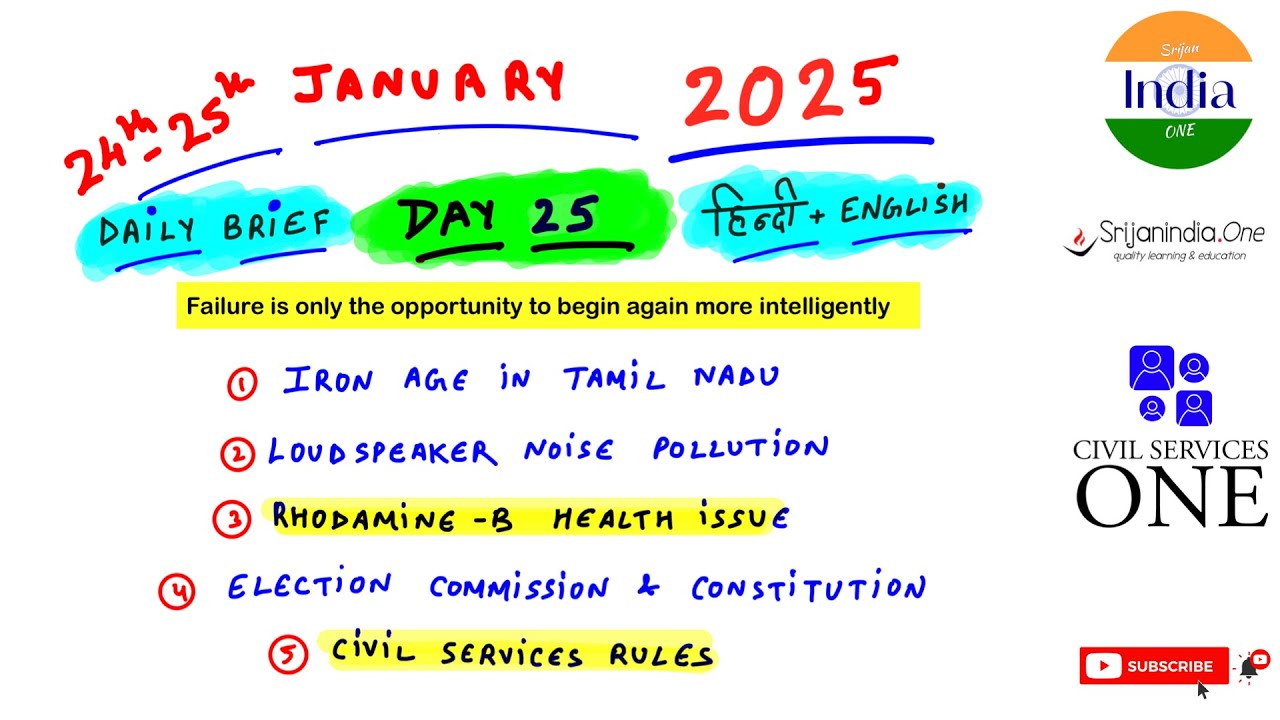 24th-25th January 2025 - Daily Brief - YouTube