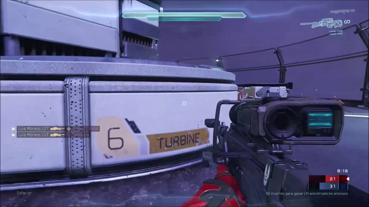 Halo: TMCC / Halo 5: Guardians - Rifle de Precisión SRS99-S5 AM - YouTube