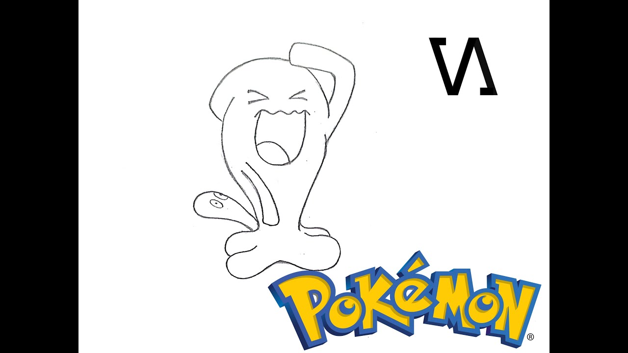 How to draw Pokemon - Wobbuffet | Easy step by step | VIKAS ARTS - YouTube