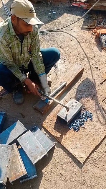 Gas cutter se hole karne ka sahi tarika || gas cutter se hole kaise ...
