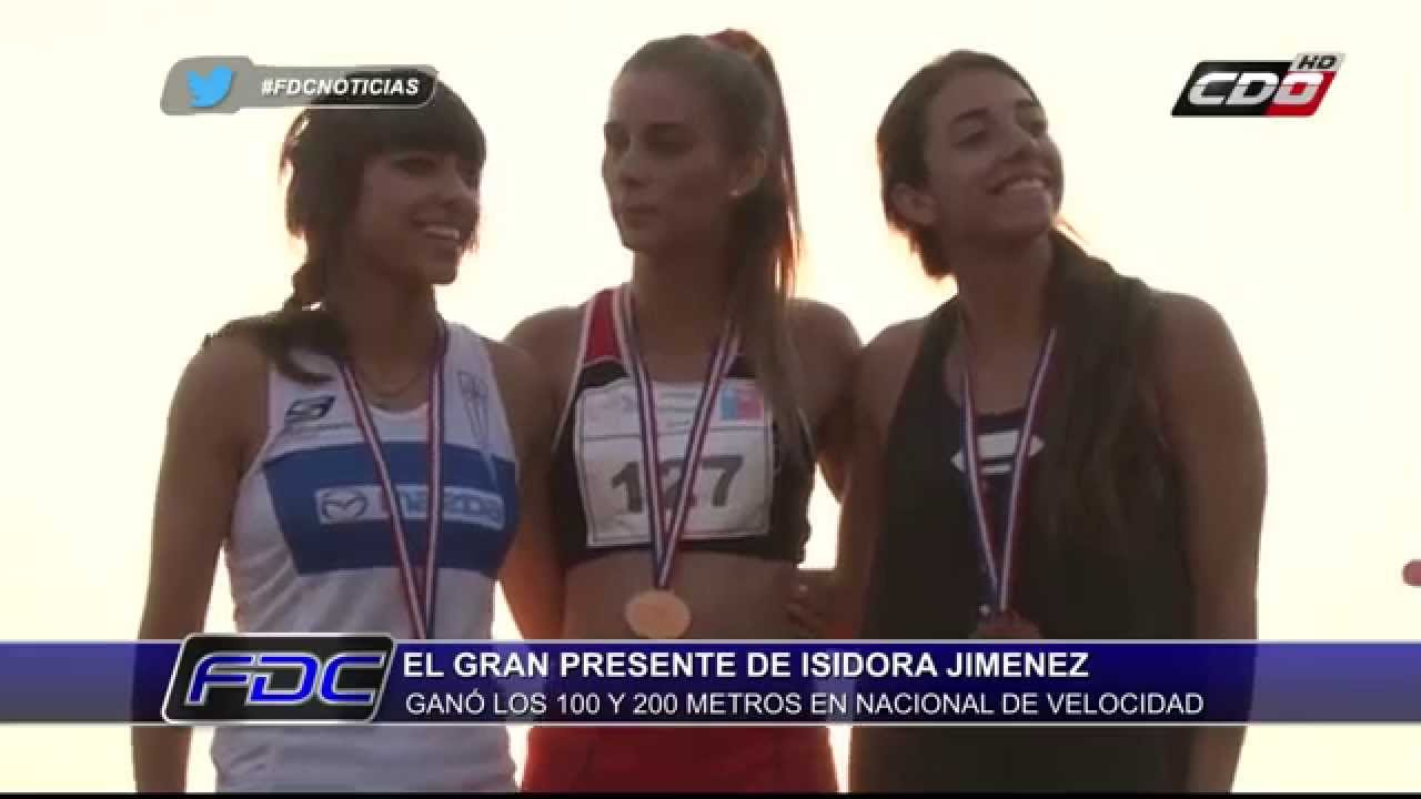 Isidora Jimenez: La reina del Atletismo chileno - YouTube