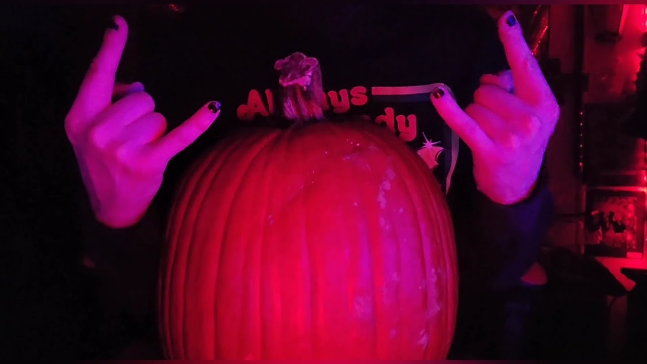 ASMR | Pumpkin Tapping & Scratching 🎃 - YouTube