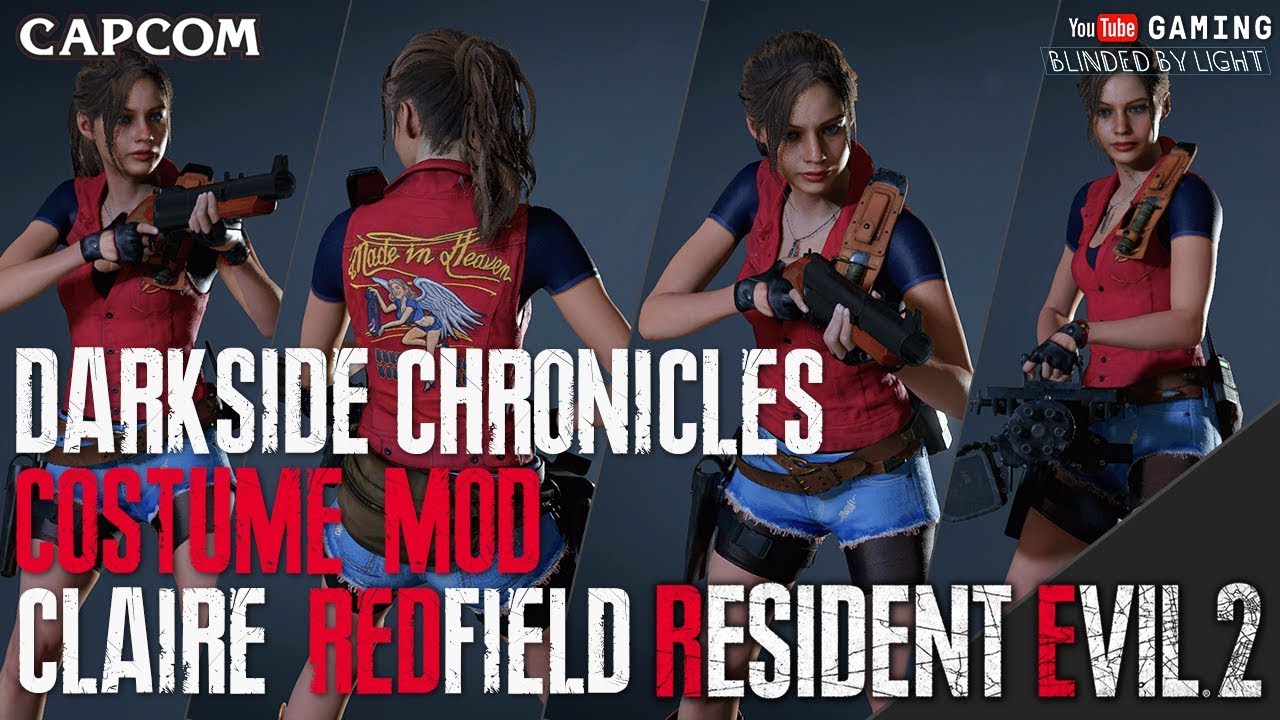 Resident Evil 2 Remake - How to install Claire Redfield The Darkside ...