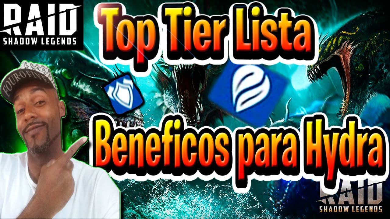 HYDRA | TOP 10 BENEFÍCIO | TIER LISTA | Raid Shadow Legends - YouTube