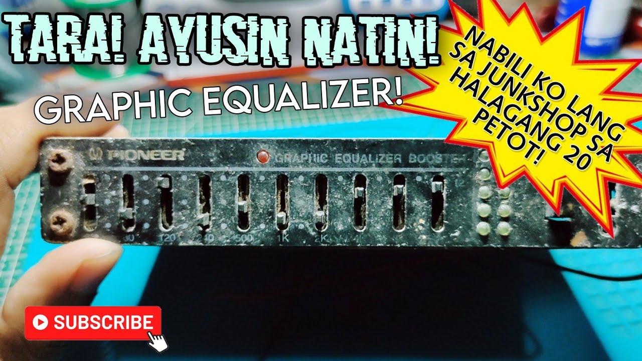 Small Graphic Equalizer Repair - YouTube
