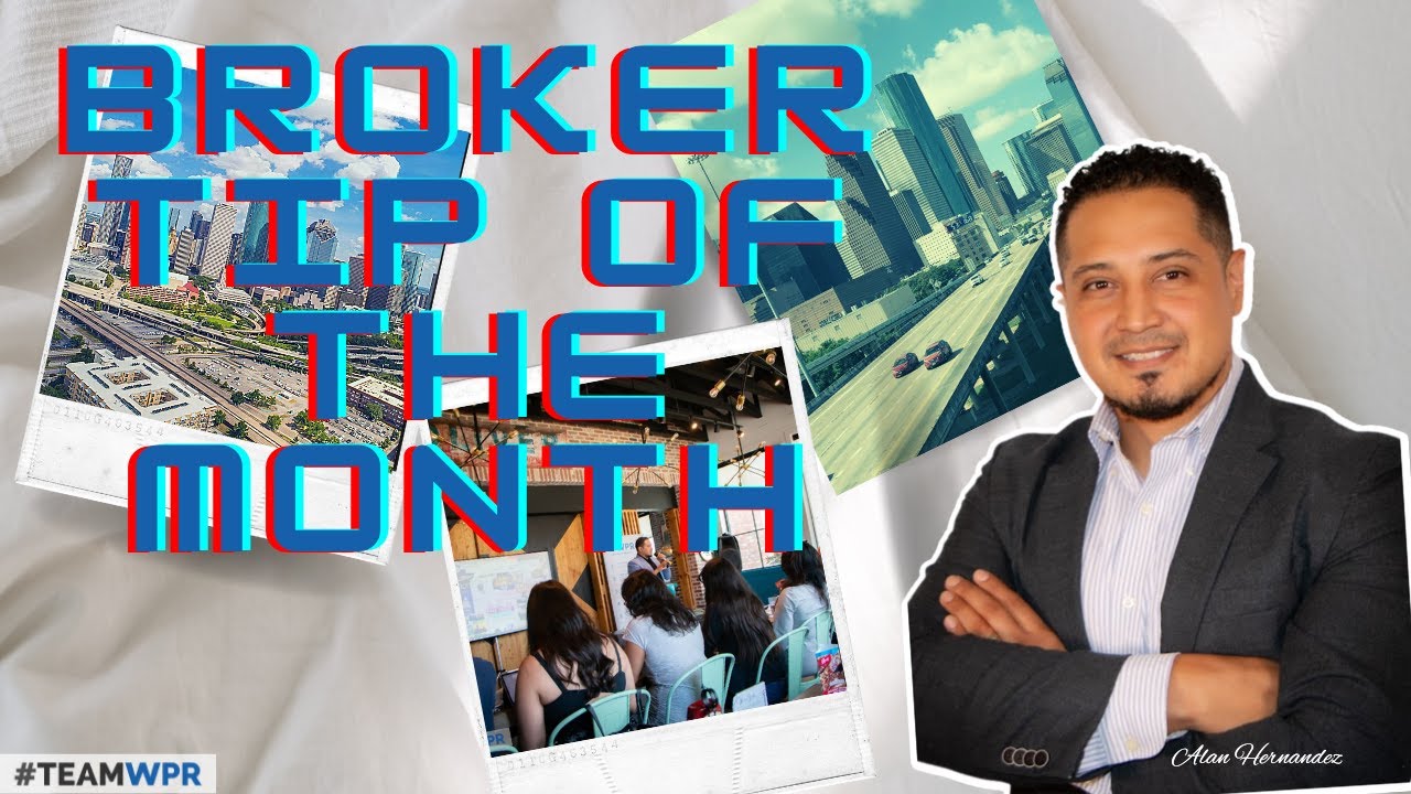 Broker Tip of The Month by Alan Hernandez | Send out Calendars Now ...