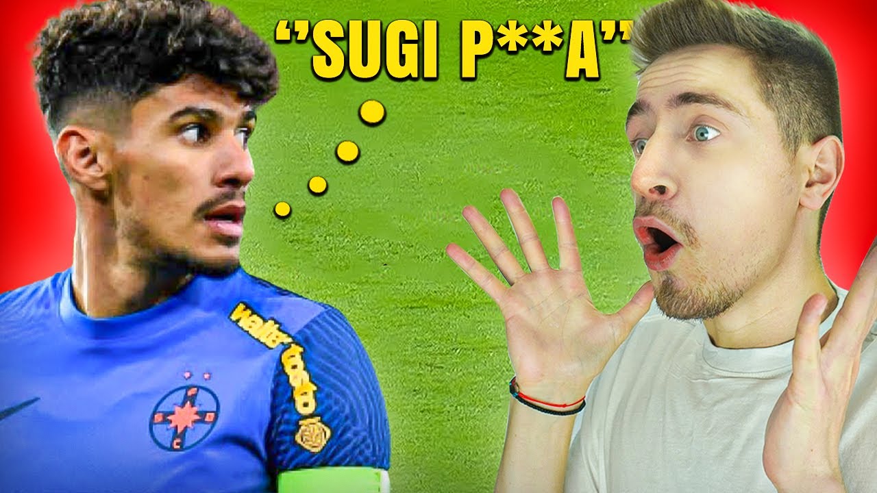 CELE MAI SCANDALOASE FAZE DIN FOTBALUL ROMÂNESC - YouTube