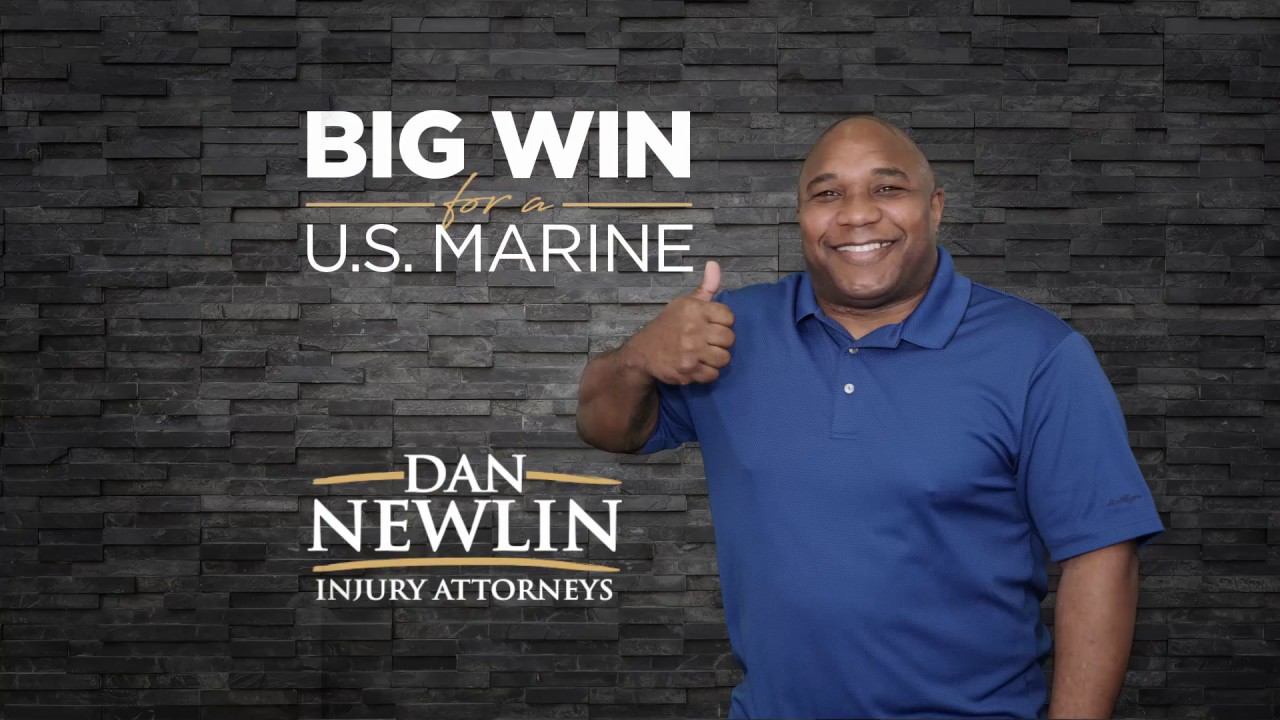 Big Win for U.S. Marine by Attorney Dan Newlin - YouTube