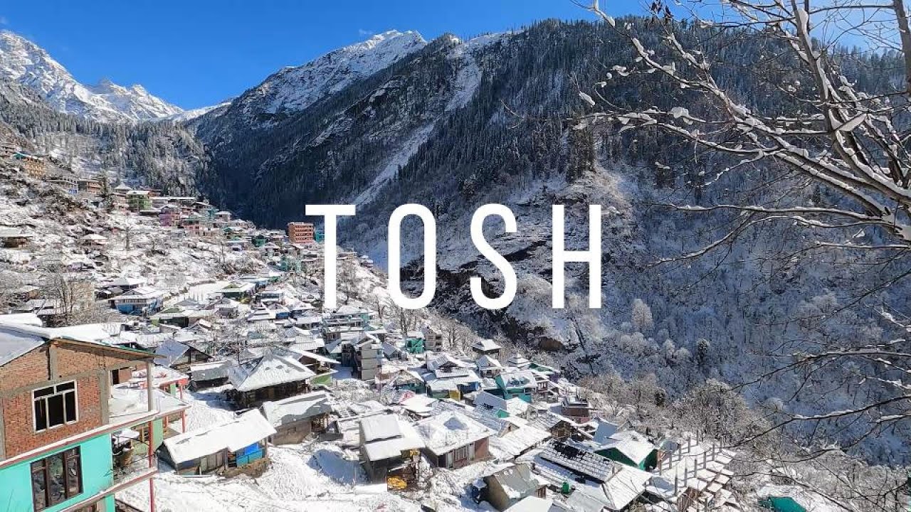 Snowfall Magic in Tosh: Exploring Waterfalls & a Winter Paradise - YouTube