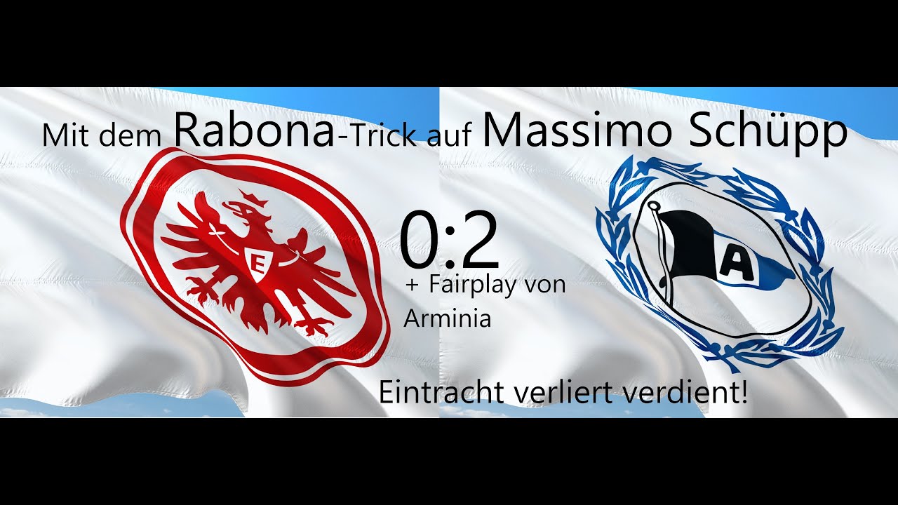 RABONA-Trick auf MASSIMO SCHÜPP 🦅 Eintracht verliert verdient - YouTube