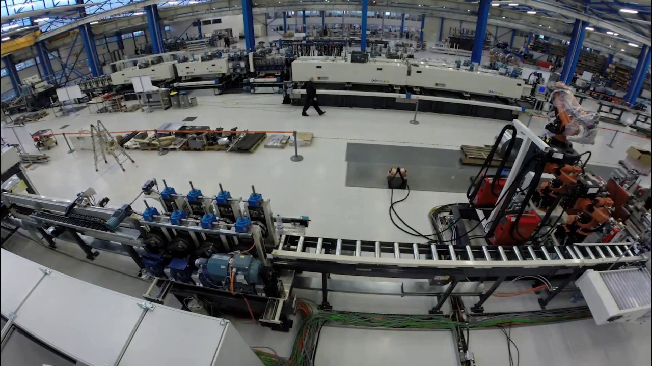 Gasparini S p A - Technological Process, Roll Forming Machine ...