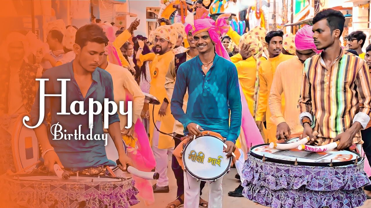 Happy Birthday Master - Nili Bhai | Pragya Dhumal Group Rajim| DJ ...
