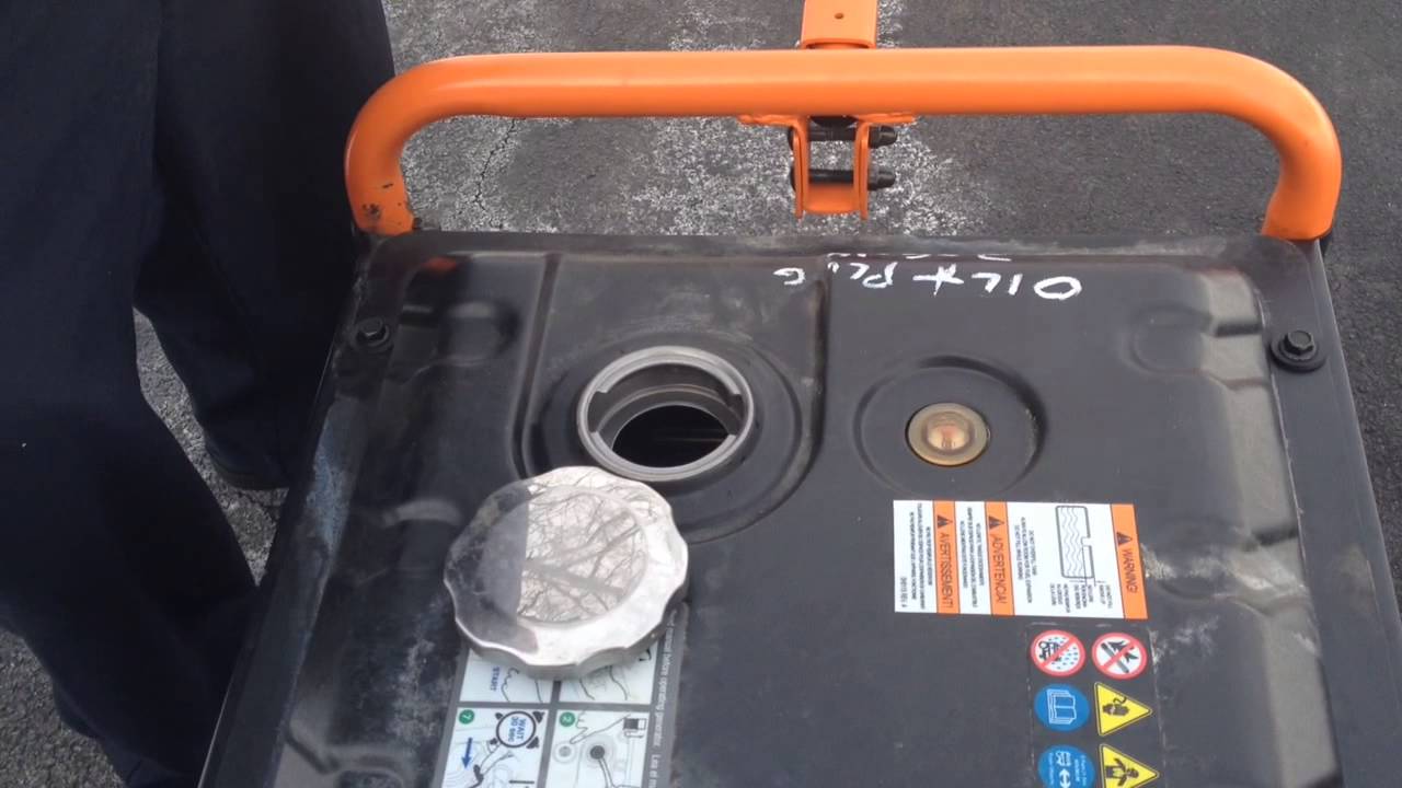 The right way to use a portable gas generator - YouTube