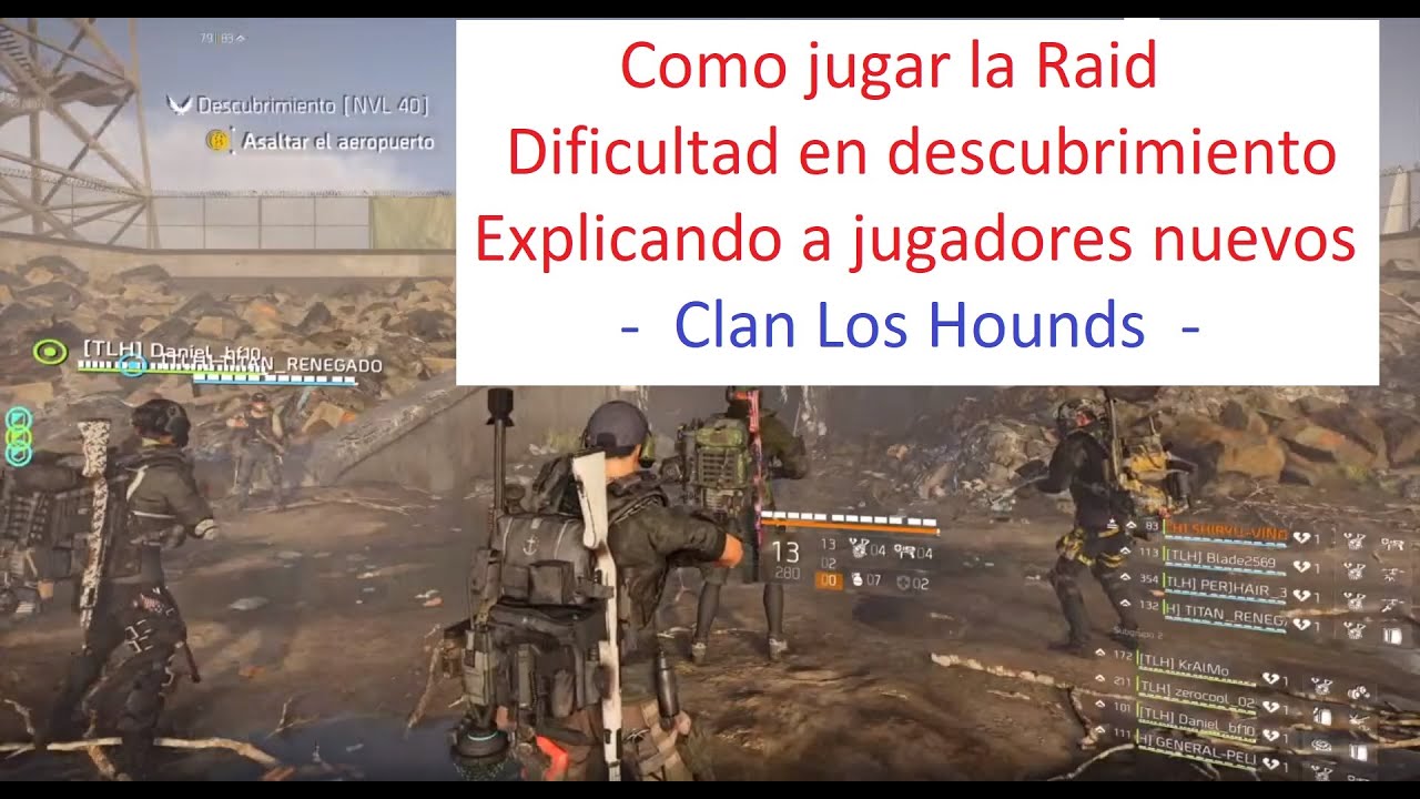 The Division 2 Raid Descubrimiento Los Hounds - YouTube