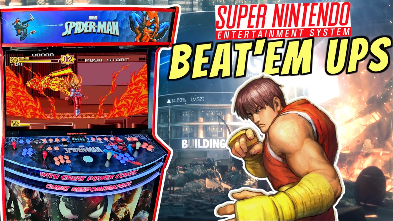 SNES Beat'Em Ups You Probably Haven't Played on Retro-Cade - YouTube
