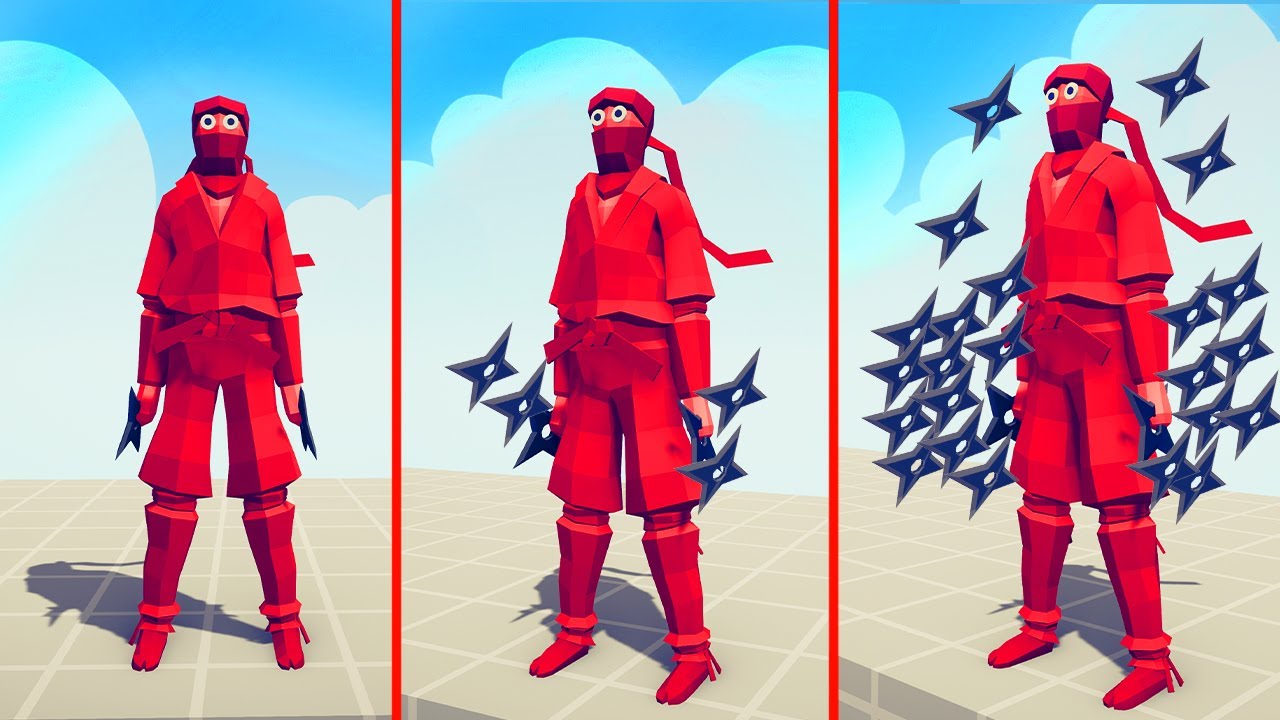EVOLUTION of NINJA 1 | TABS - Totally Accurate Battle Simulator - YouTube