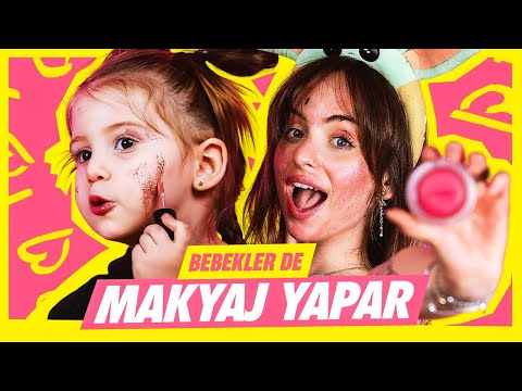DEFNE İLE BİRBİRİMİZE MAKYAJ YAPTIK 💄