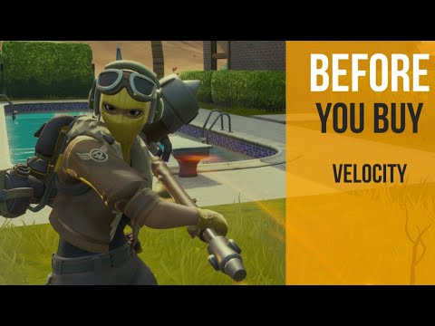 Before You Buy | Velocity | Fortnite Skin Review - YouTube