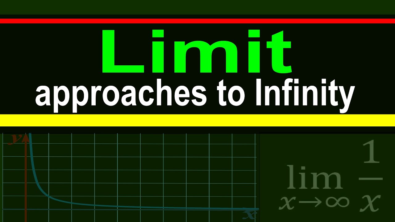 Limit approaches to Infinity - YouTube