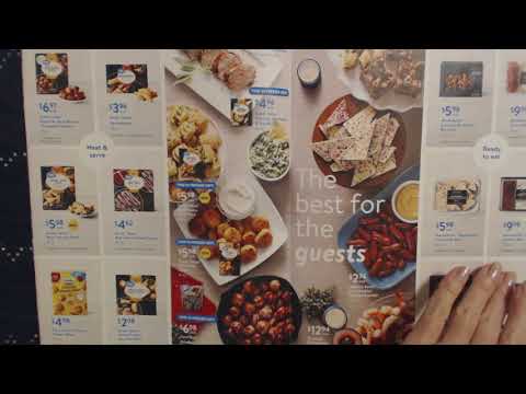 ASMR Whisper ~ Reviewing Walmart Thanksgiving Circular w/Pointer