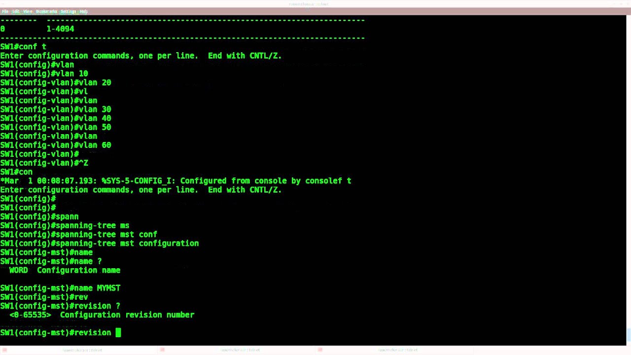 MST (Multiple Spanning Tree) lab on Cisco Catalyst Switches - YouTube