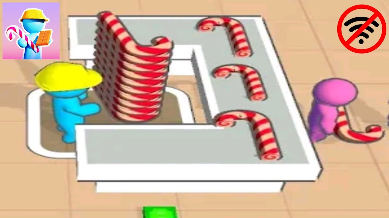 🍭 CANDY FACTORY 🍬 [COOKING CANDY GAMES ANDROID] GAMEPLAY WALKTROUGH #2 ...