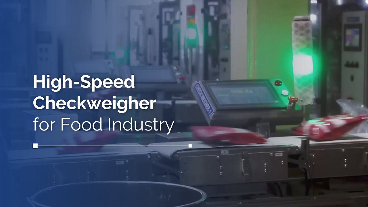 High Speed CheckWeigher for Food Industry | Precision Weighing ...