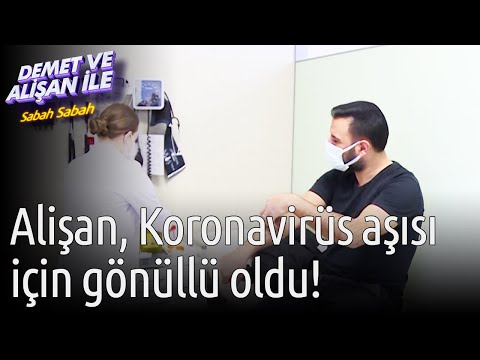 Demet ve Alişan ile Sabah Sabah | Alişan, Koronavirüs Aşısı İçin Gönüllü Oldu!