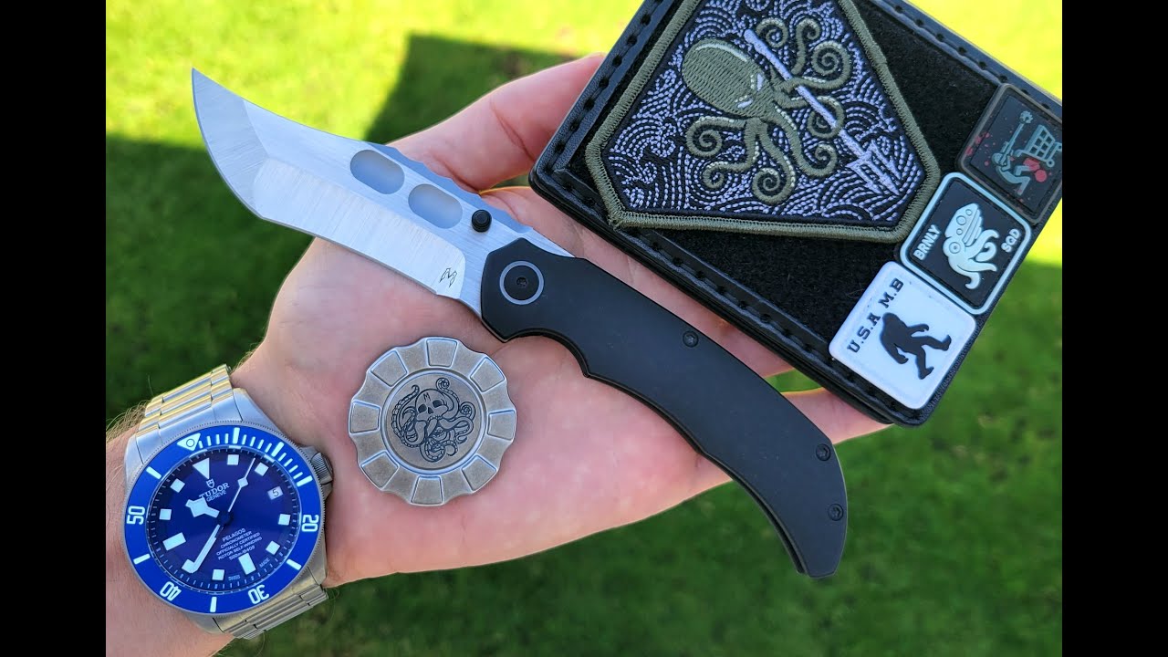 Merriken Knives Mini Ultimatum in Magnacut! Why is this so COOL!! - YouTube