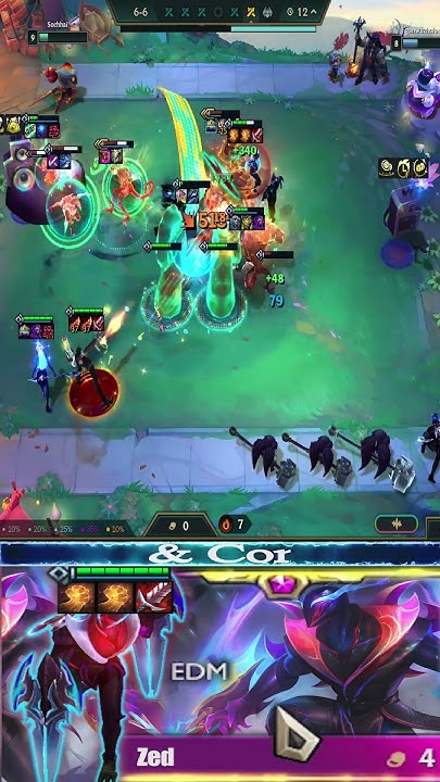 Set10 Zed Carry Team??? | EDM | TFT SET 10 PBE #tftset10 #shortsvideo # ...