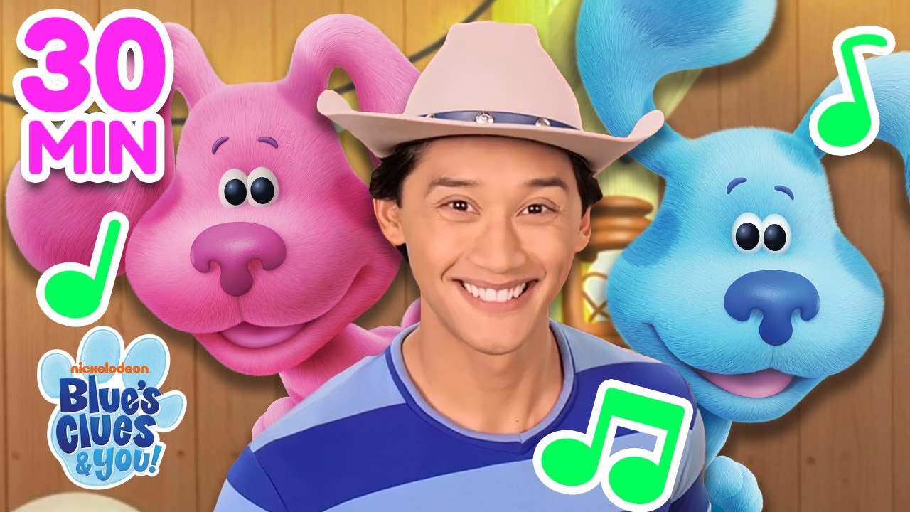 Blue Sings Every Nursery Rhyme #7 w/ Josh & Magenta | 30 Minute ...
