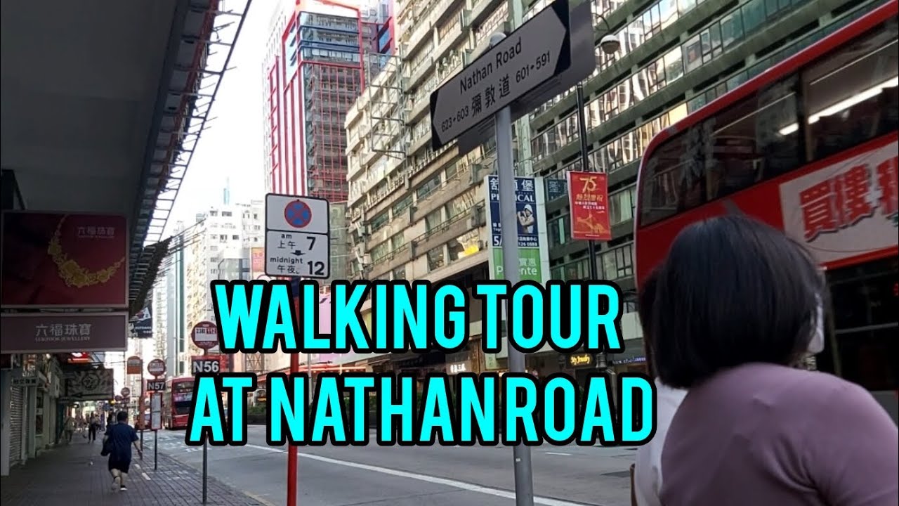 walking tour at nathan road - YouTube
