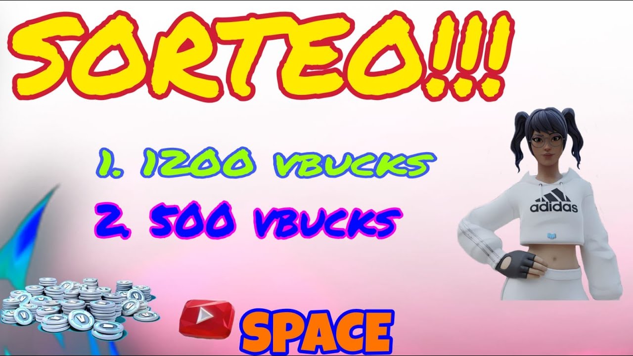 SORTEO TOTAL 1700 VBUCKS PARA SUBS !!! #FORTNITE #Argentina - YouTube