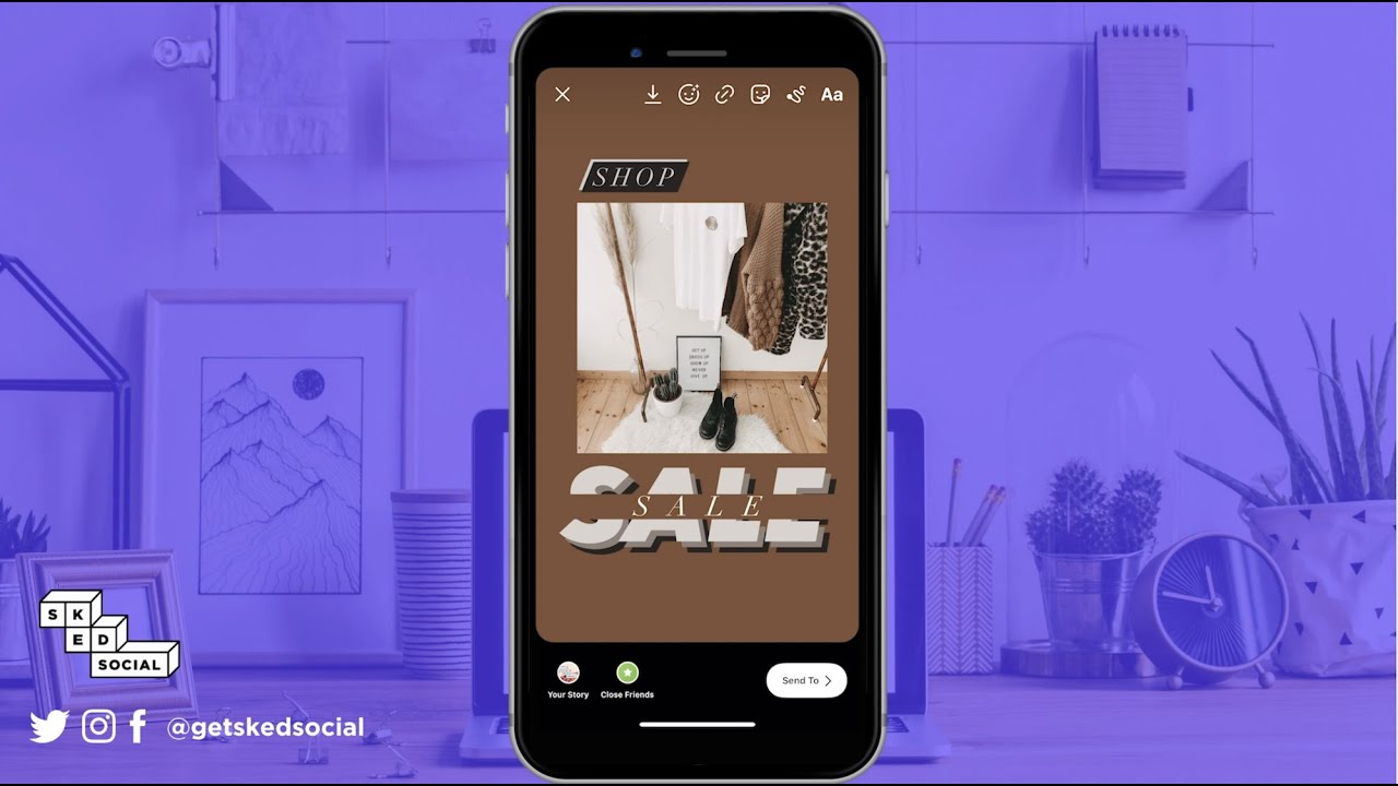 Creative Instagram Story Tutorial for IG Shops - YouTube