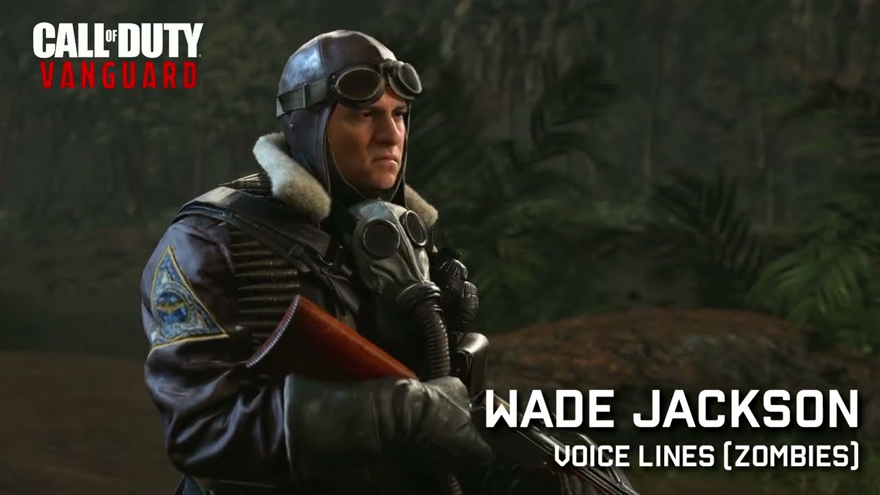 Call of Duty: Vanguard - Wade Jackson Voice Lines (Zombies) - YouTube
