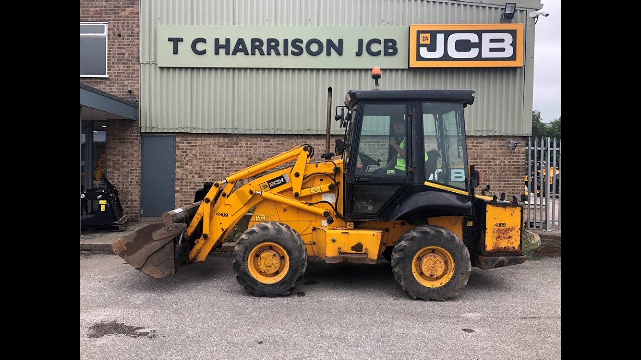 TCH JCB AUCTION - 2006 JCB 2CXAM 955736 - YouTube