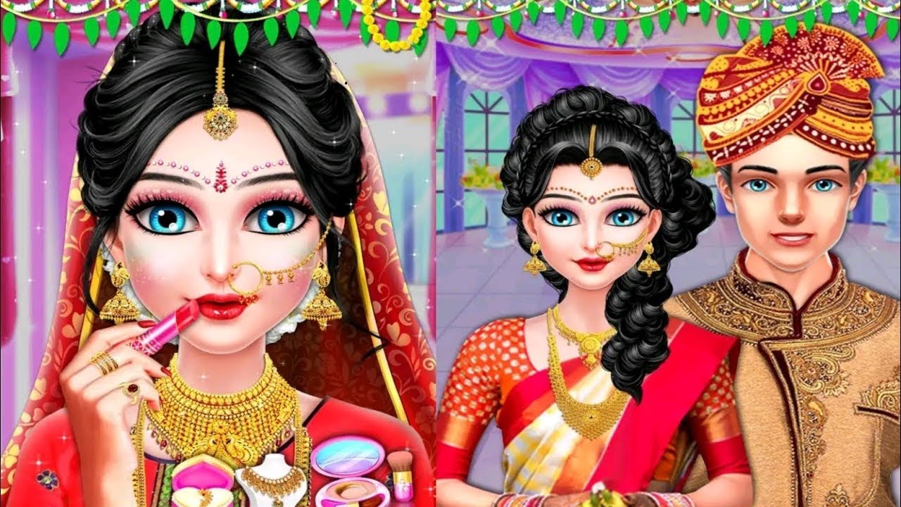 Indian girl wedding love with arrange marriage game||Android gameplay ...